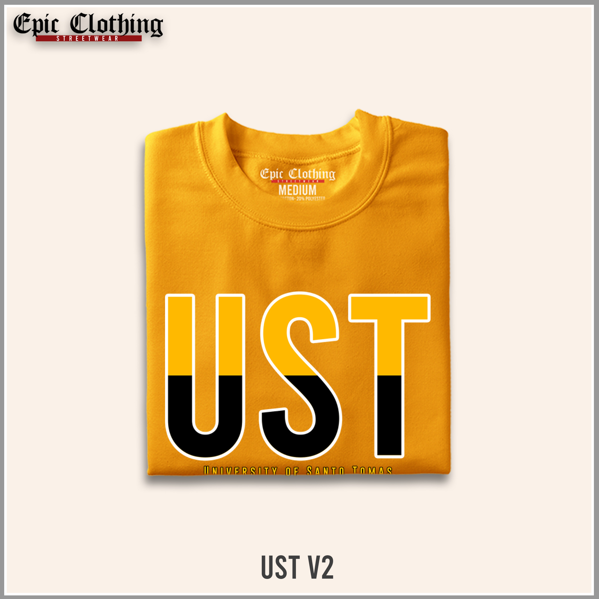 University of Santo Tomas Shirt - UST - University -University of Santo ...