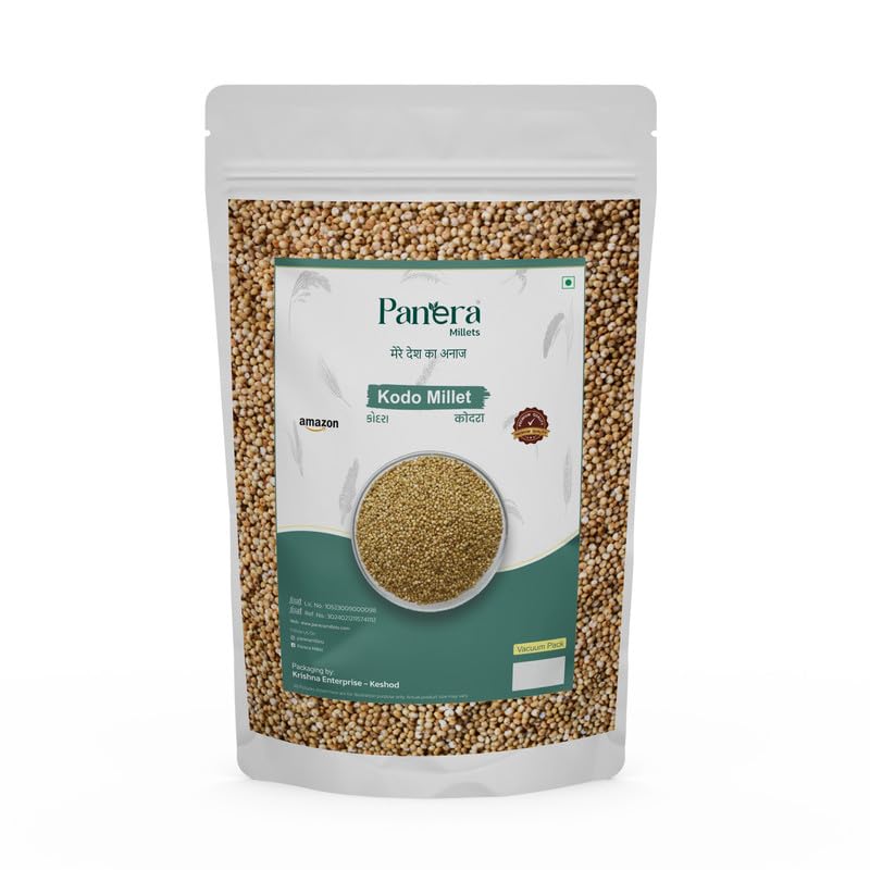 Kodo Millet (Unpolished) | Kodri | Natural Grains 500g - (Kodra/Varagu ...