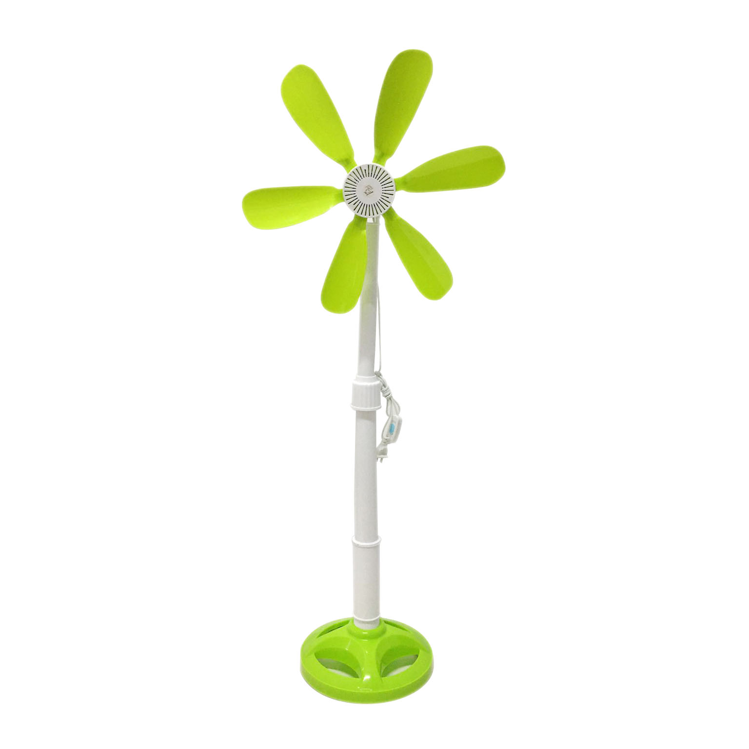 Super High Quality 6 Blades Stand Fan Electric Fan Floor Fan 700mm Blue ...
