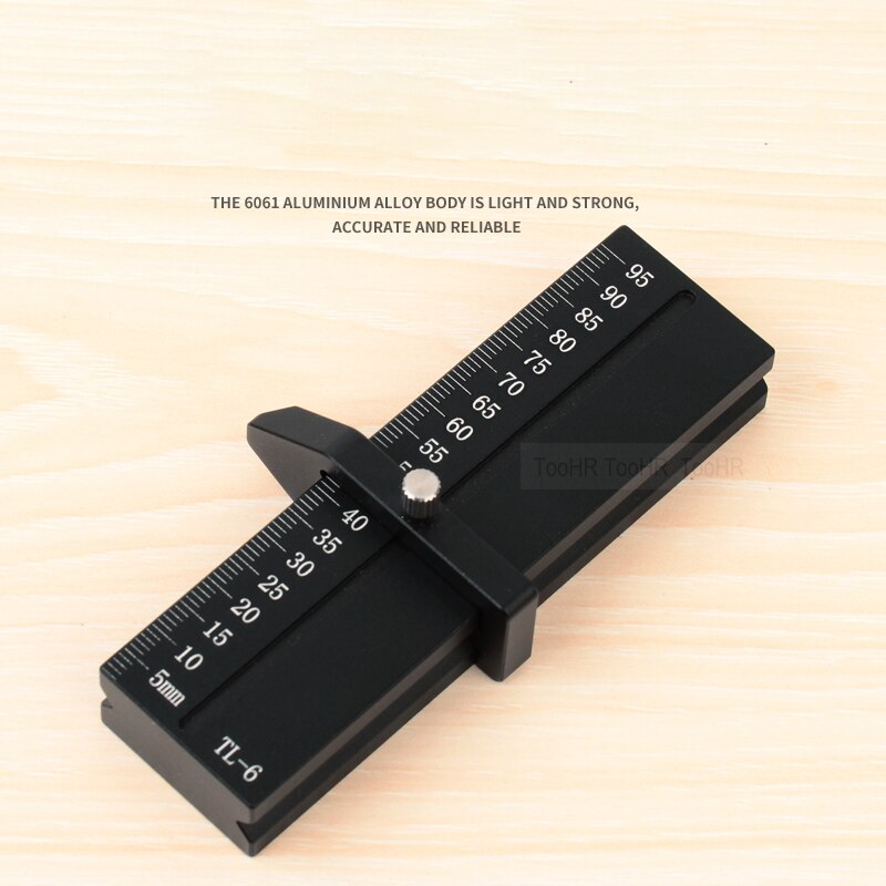 Multifunction Movable Drill Guide Depth Angle Ruler Measuring Gauge Saw ...