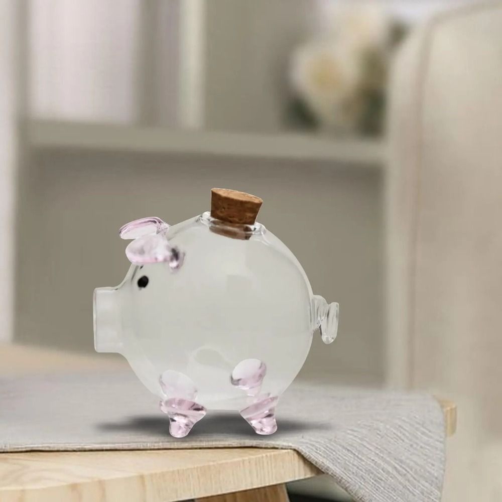 Cute Cartoon Piggy Money Bank Multi-purpose Lightweight Coins Saving ...