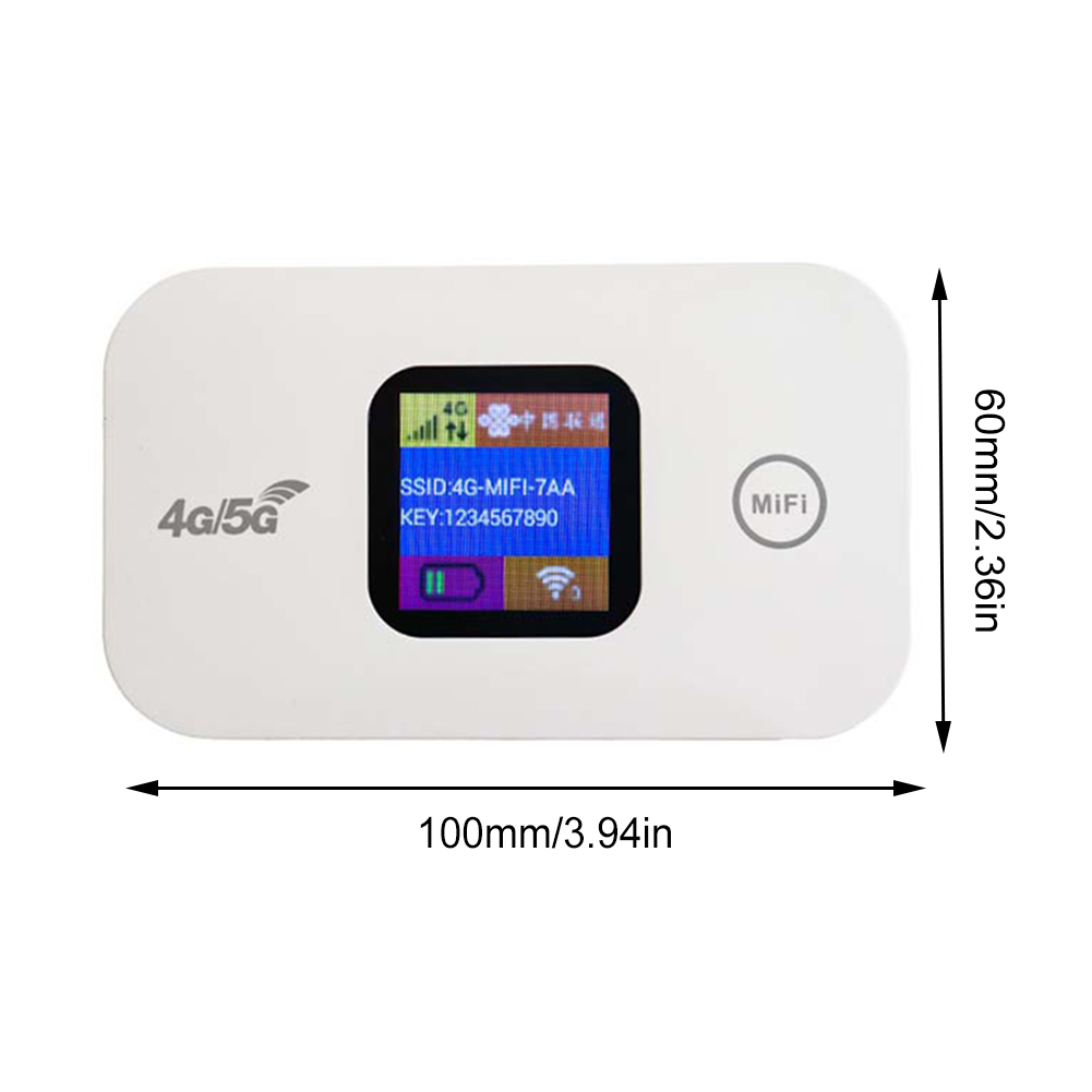 【No-Questions-Asked Refund】 Mini 4G Portable Unlock 150Mbps Hotspot LCD ...