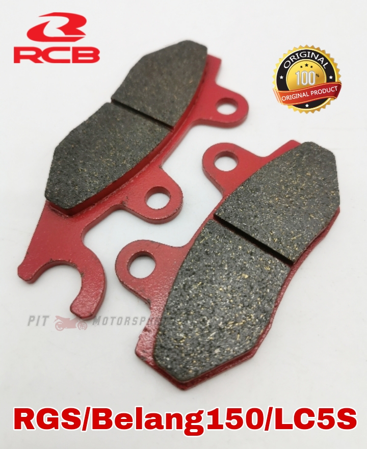 Front Disc Brake Pad RCB Racing Boy RGS Belang 150 LC5S Front Caliper ...