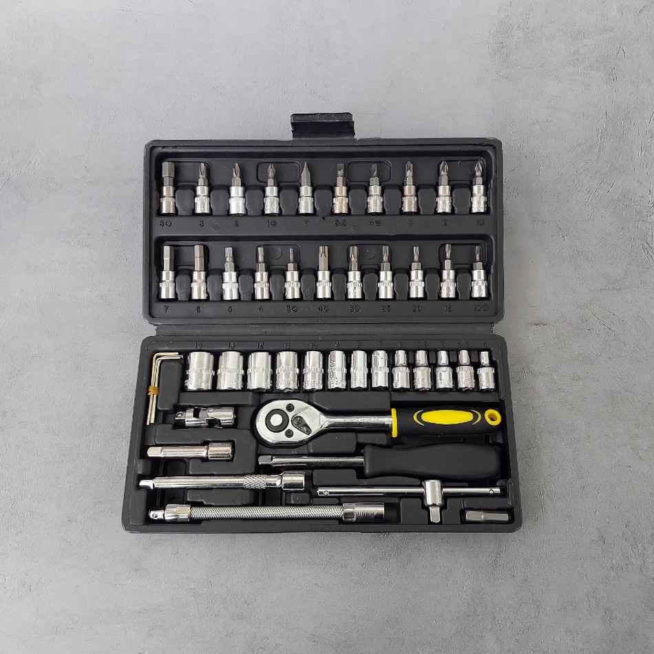 (Local) Adjustable Torque Wrench Set (5-25Nm) Socket Wrench Ratchet ...