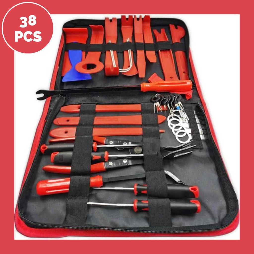 Set Alat Reparasi Dashboard Mobil Trim Removal Tool 38 in 1 - alat ...