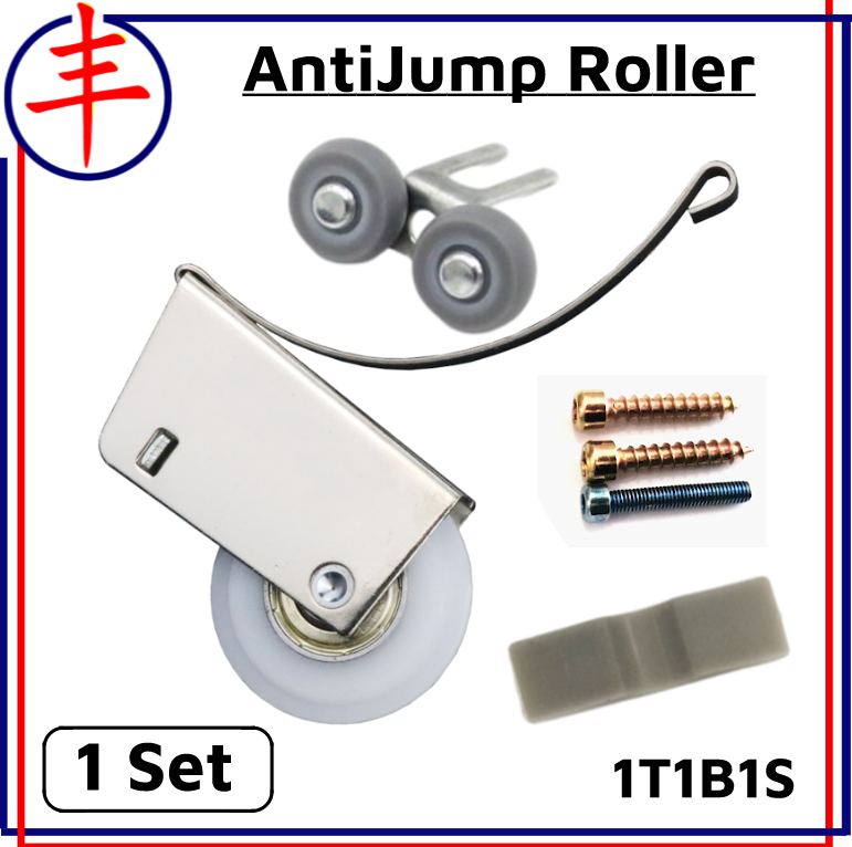 Sliding Door Roller Heavy Duty Anti-Jump Roller | Lazada