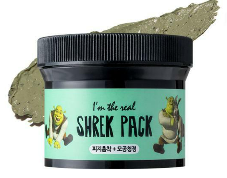 KOREA [I’m The SHREK] Shrek Green Clay Mask/Powder Mask/Sebum Control ...
