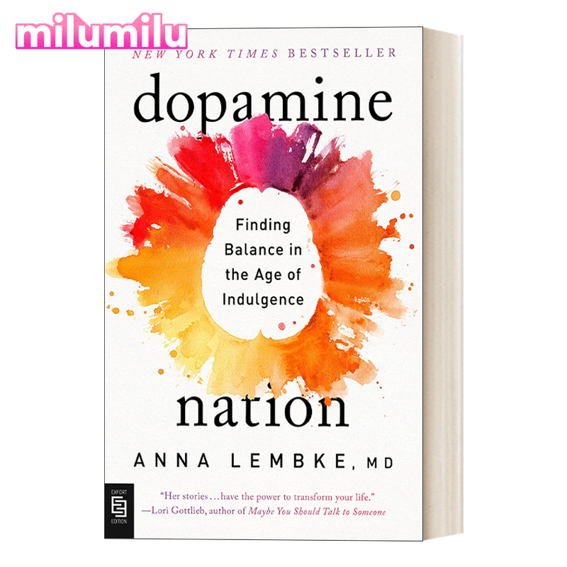 Milu Dopamine Nation EXP Psychology Anna Lembke Original English Books ...