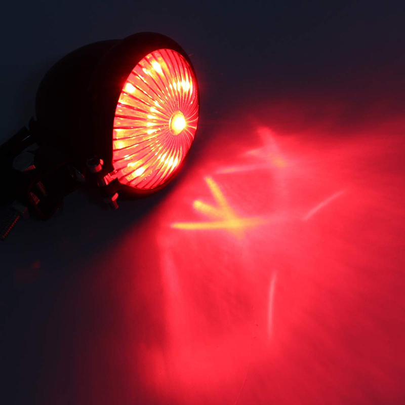 Motorcycles Brake Tail Light LED Brake Stop Lights Integrated Taillight ...