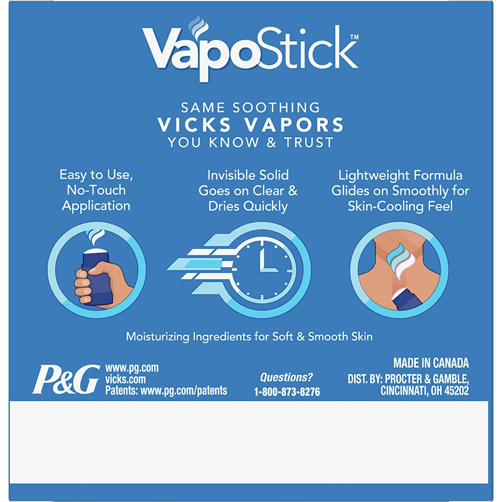 USA VICKS stick แบบแท่ง ทาง่าย ไม่เปื้อนมือ ไม่เหนียวเหนอะหนะ Vick ...