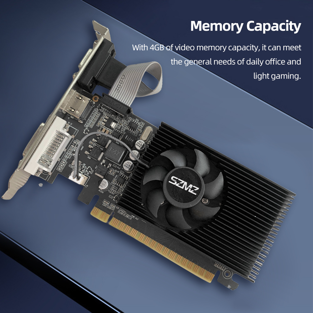 【41702198】Gt730 4gb Desk Pc Graphics Graphics Card Pci-E3.08x With ...