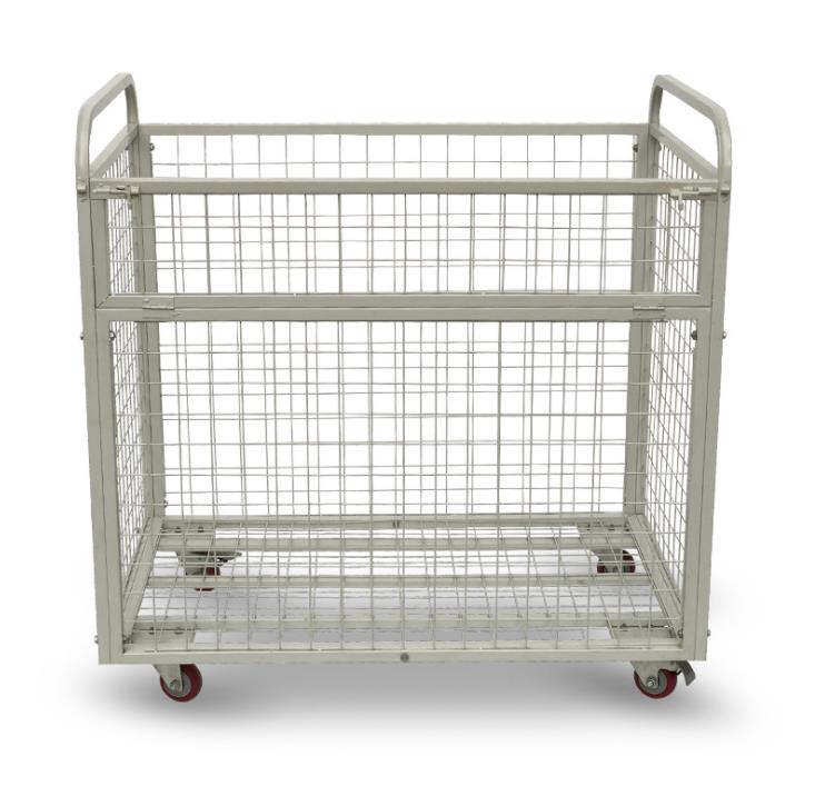 Metal Storage Cage/Warehouse/Logistics Express Sorting Metal Basket ...
