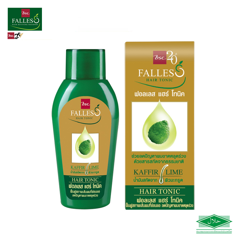 BSC Falless Hair Tonic 90ML ฟอลเลส แฮร์ โทนิค ฟื้นฟูสภาพเส้นผมที่อ่อนแอ ...