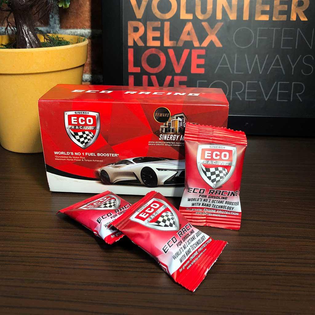 Eco Racing Mobil Bensin Original Pt Best (1BOX ISI 10 SACHET) / Pil ...