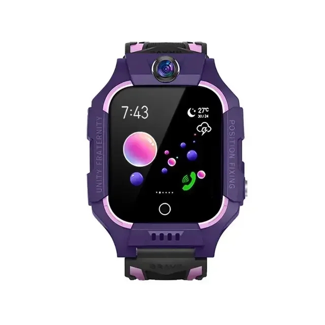 New Q19 Sim Card Kids Smartwatch GPS Tracking Children Watch Video Call ...