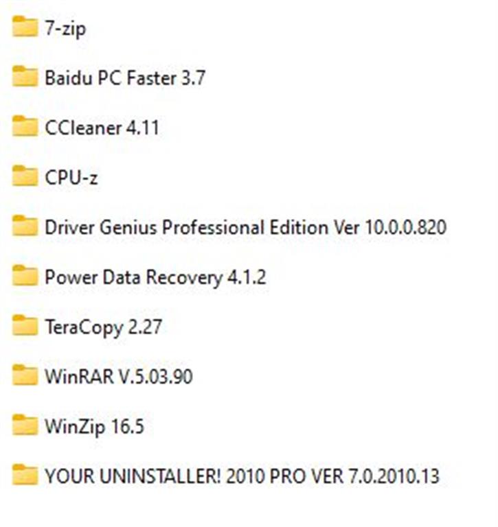 Full Program Basic แผ่น 1 รวมโปรแกรมสามัญประจำเครื่อง หลังจากลงวินโดว์ ติดตั้งง่าย - ITO SHOP ...