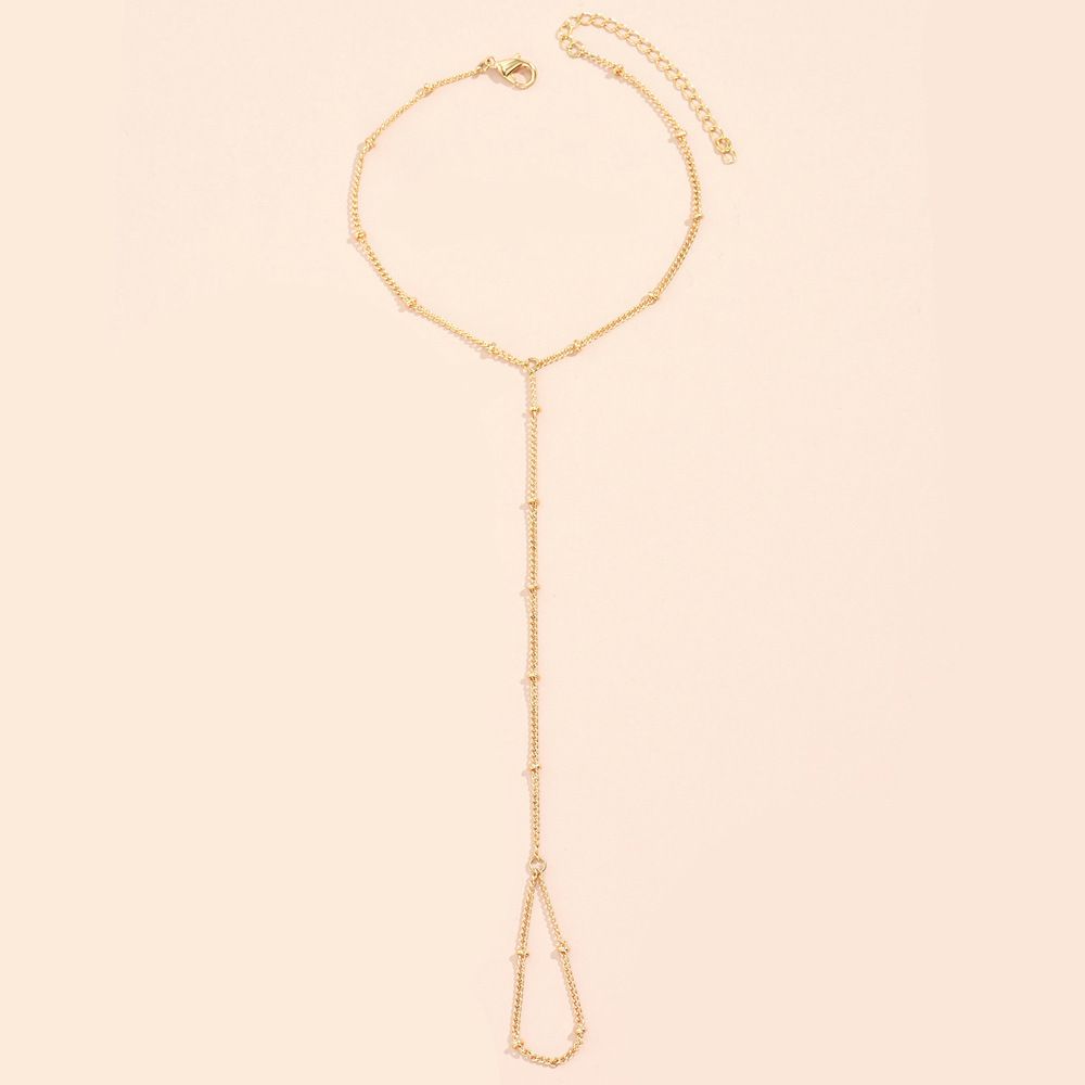 Adjustable Tassel Layered Wrist Chain Hand Accessories Bracelet Linked ...