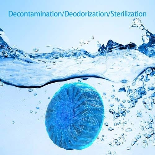 Automatic Toilet Bowl Cleaner Flush Tank Tablets Stain Remover Bathroom ...