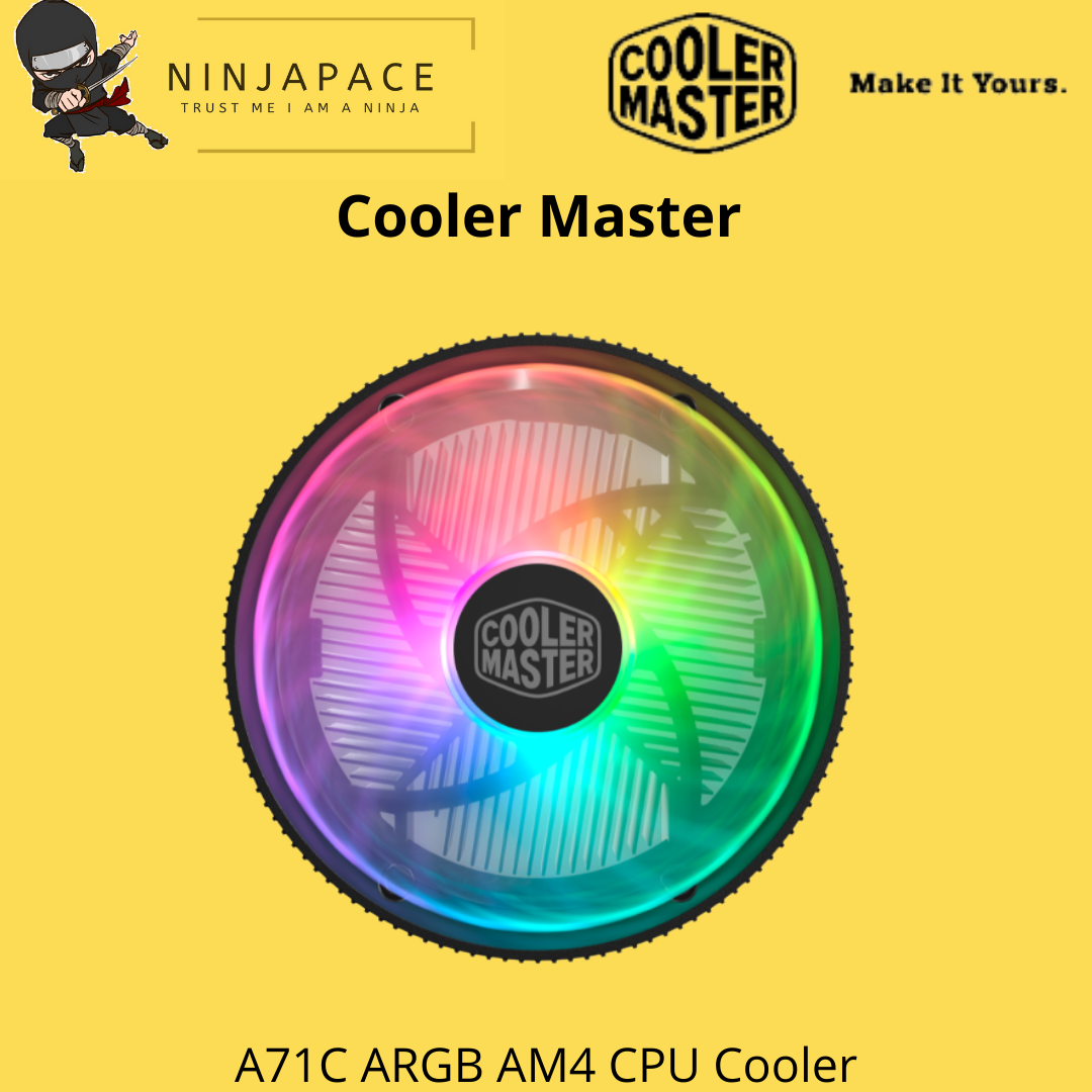 Cooler Master A71C ARGB AM4 CPU Cooler (2 Years Warranty) | Lazada ...