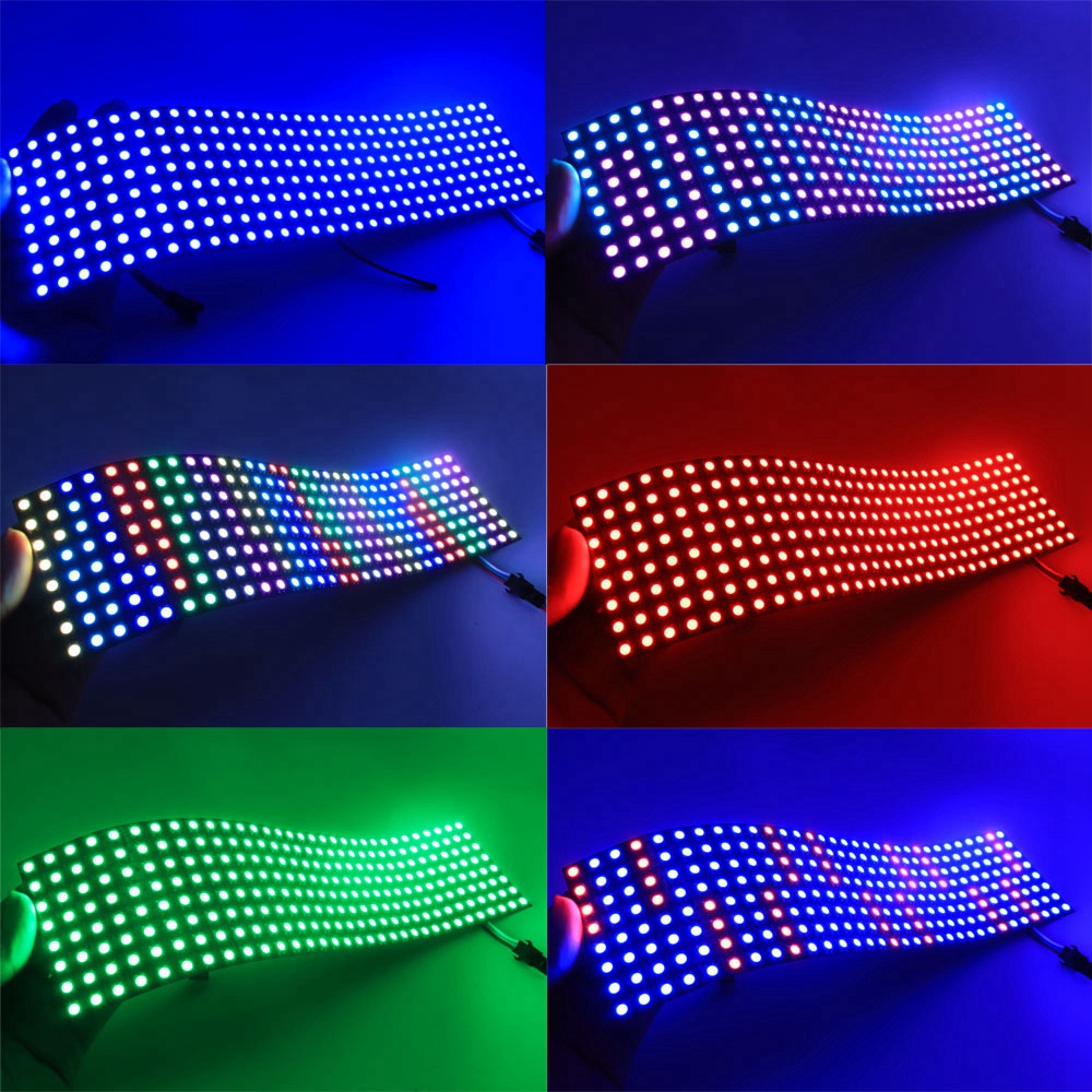 Ws2812b Rgb Matrix Led Panel Ws2812 Digital Flexible Individually ...