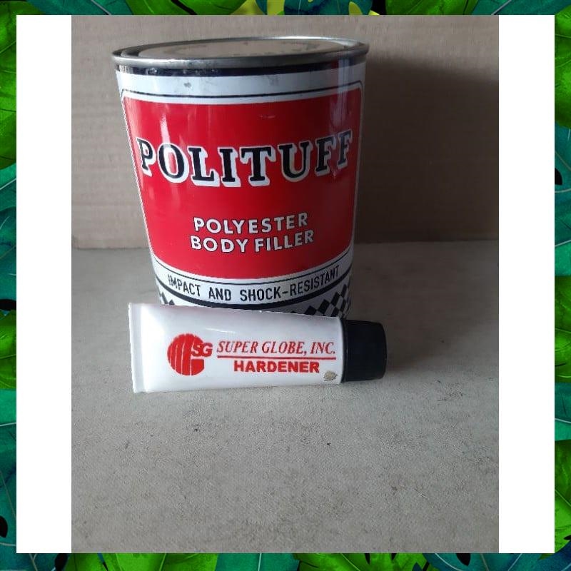 Polituff Polyester Body Filler With Hardener (Liter) | Lazada PH