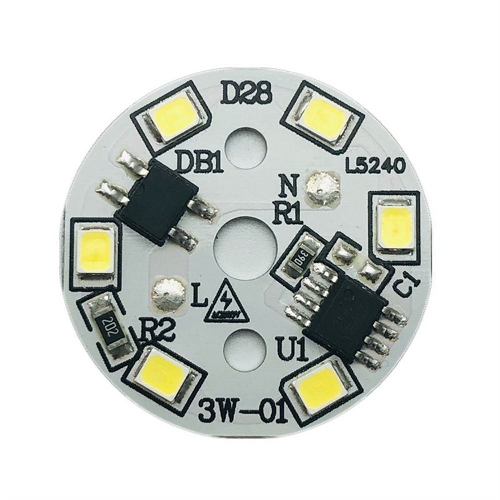 5pcs Round LED Chip Warm White IC Driver 3W 5W 7W 9W 12W SMD 2835 ...