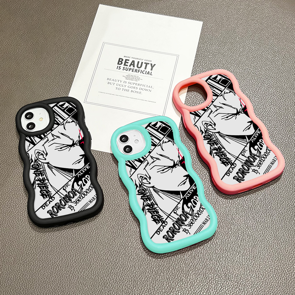 BILI for Vivo Y11 2019 Back Cover Cartoon One Piece Pattern Design Wavy ...