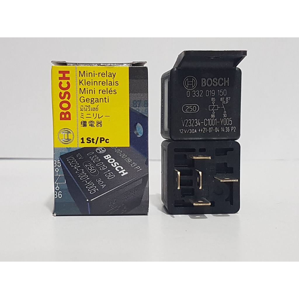 GENUINE BOSCH RELAY 12V 24V MADE IN PORTUGAL | Lazada PH