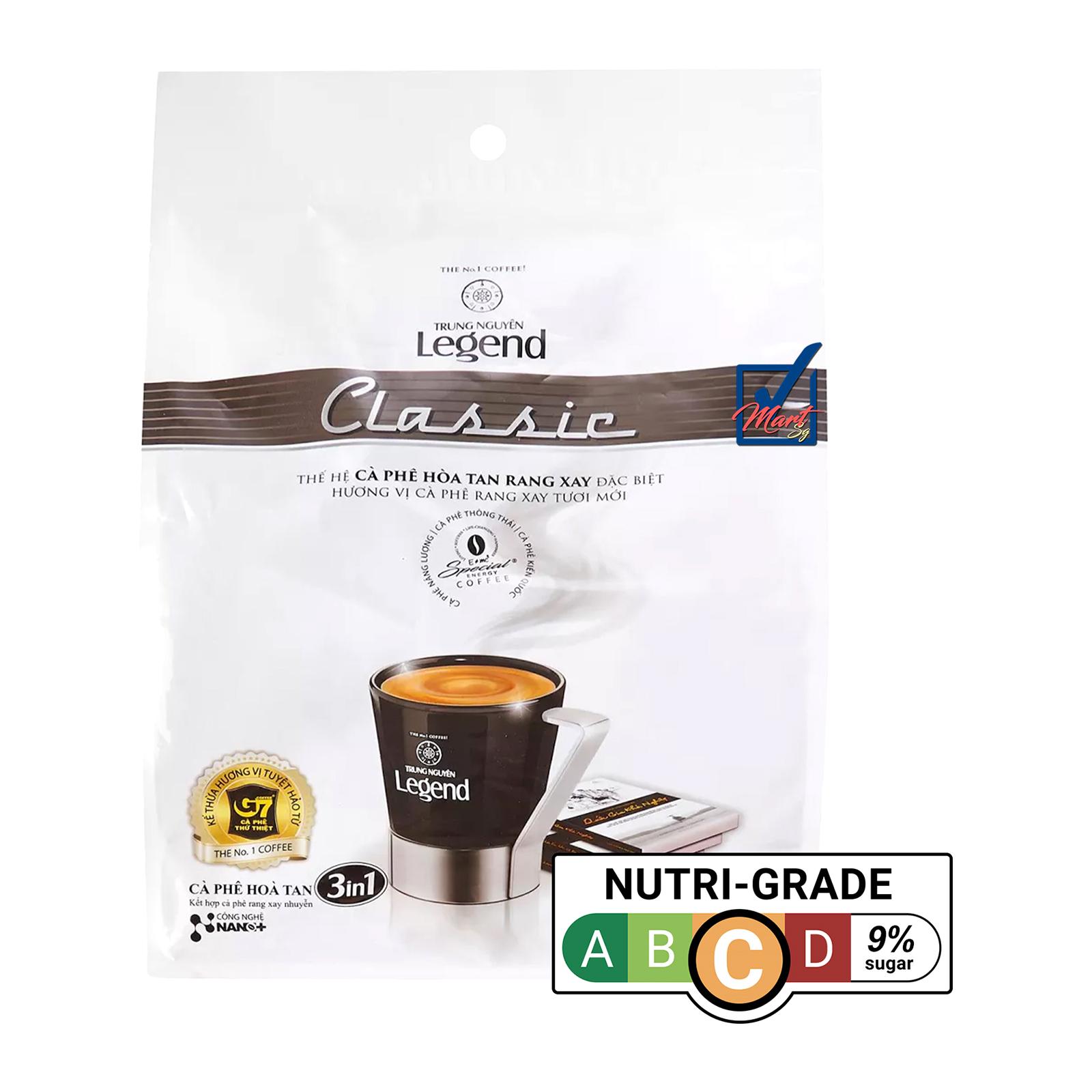 Trung Nguyen Legend Classic 3In1 Instant Coffee (17G X 50pcks) - By ...