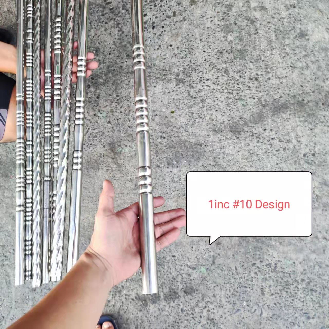 Stainless 304 #10#8/continous/Twised Design Tubular/Baluster | Lazada PH