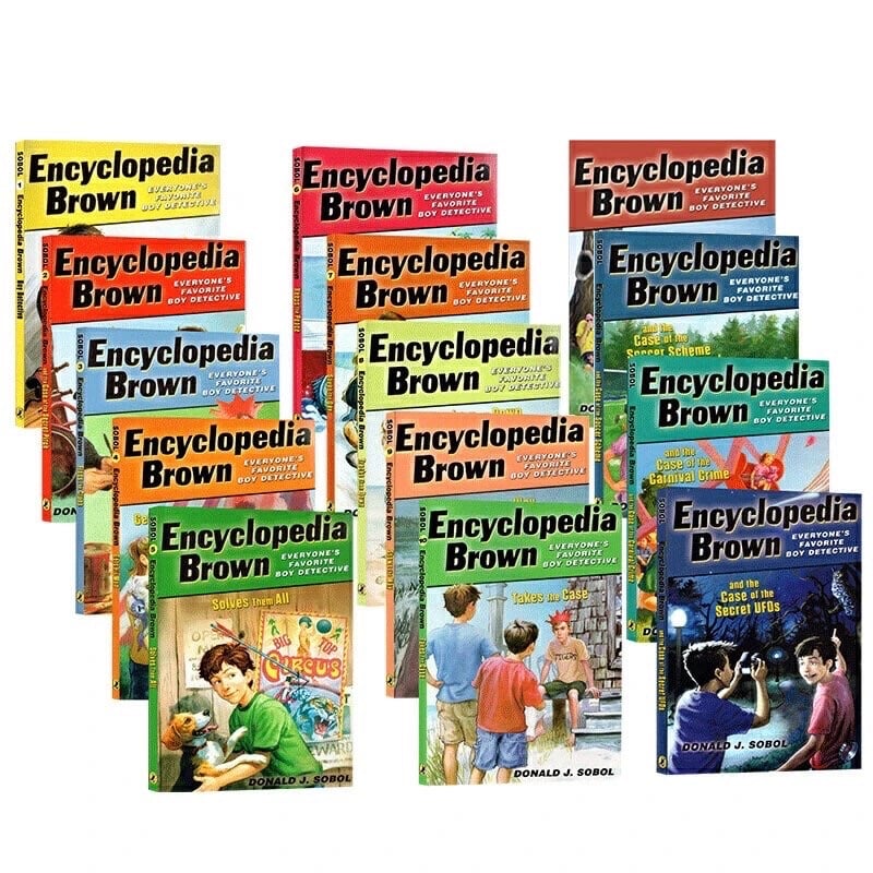 The Encyclopedia Brown 14 Book Series by Donald J. Sobol - kidsbookcm ...