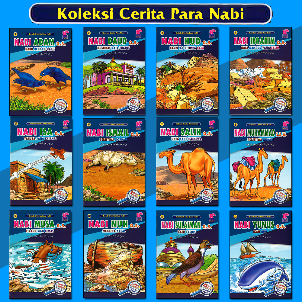 KOLEKSI CERITA PARA NABI - BUKU CERITA BAHASA MELAYU / TULISAN JAWI ... KOLEKSI CERITA PARA NABI - BUKU CERITA BAHASA MELAYU / TULISAN JAWI ...