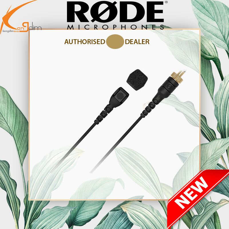 Rode Lavalier II Omnidirectional Lavalier Microphone (Black) | Lazada