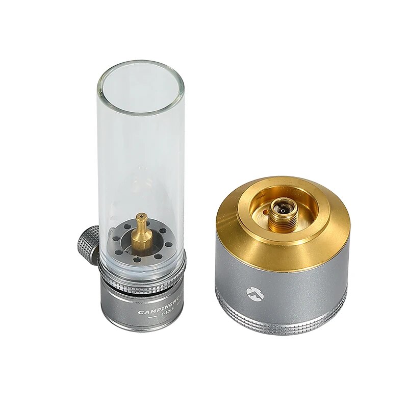 CAMPINGMOON T-1D15 Refillable Gas Tank Candle Lamp Light with Premium ...