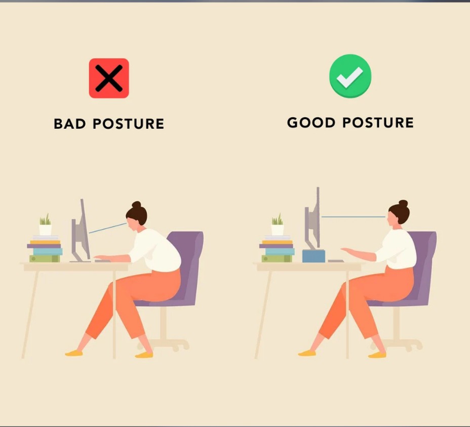 24" Aesthetic Nepali Mango Wood Ergonomic Monitor Stand | Monitor Riser ...