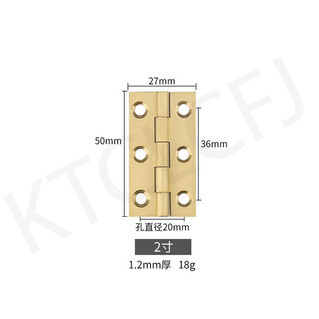 2pcs Small Cabinet Door Pure Copper Flat Open Mini Small Hinge Pocket ...