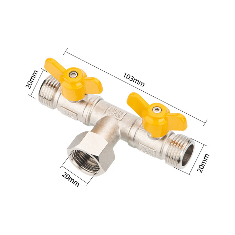 AumoPro 1PC T-type Inside and Outside The Wire Live Joint Bellows Gas ...