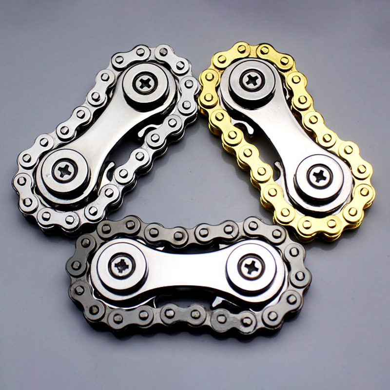 【Hot demand】【Hot demand】Gear Chain Fingertip Gyro Fidget Spinner ...
