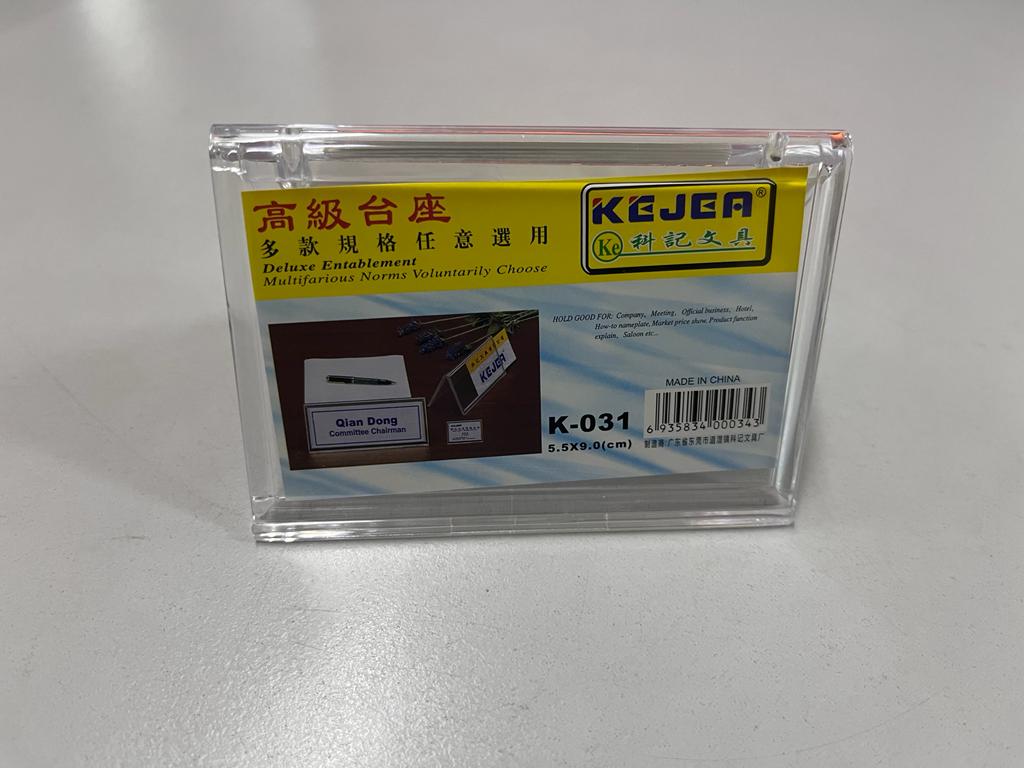 Plastic Acrylic Menu Stand Price Tag Table Price Label Stand Tag ...