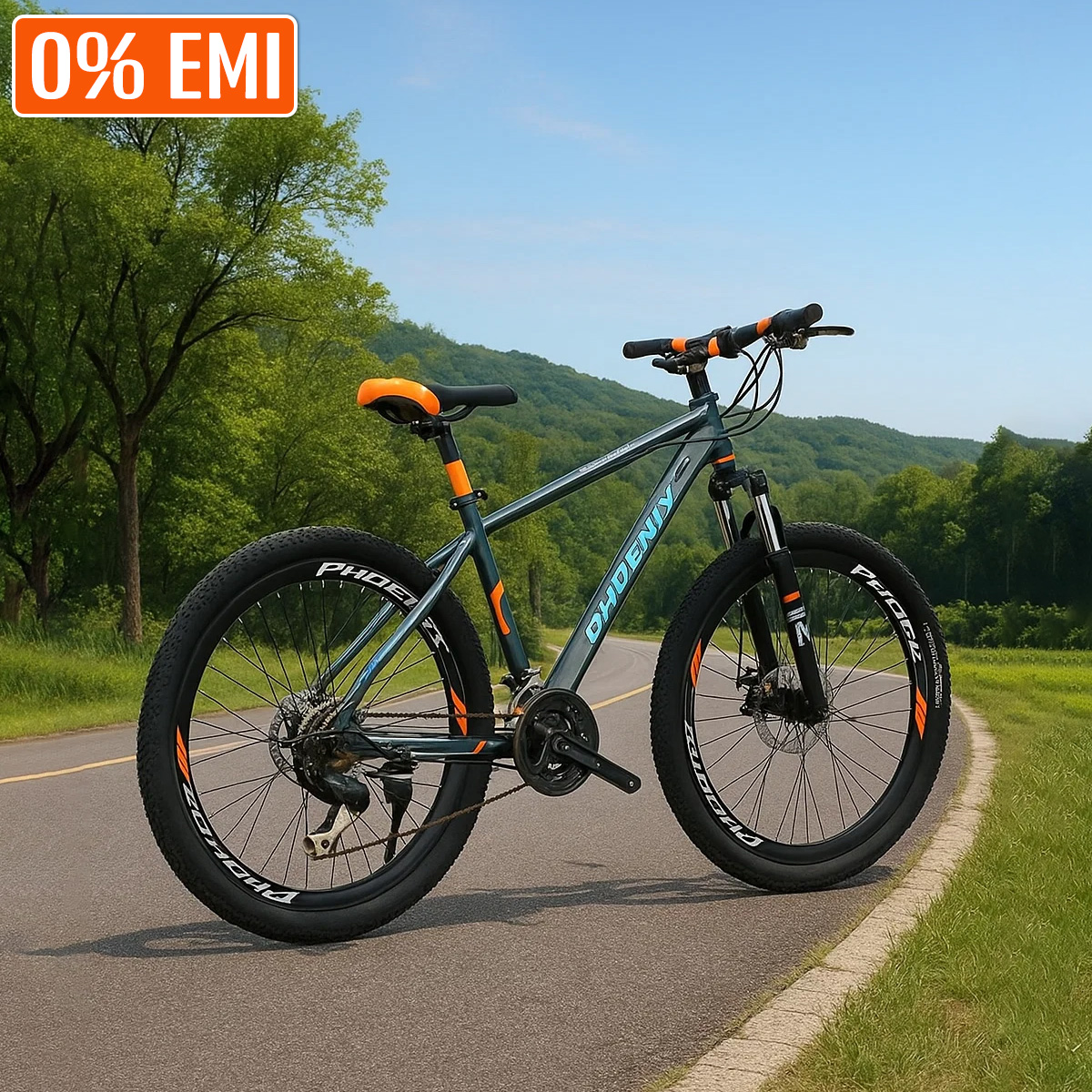 Phoenix Donald 26 inchi 21 Speed Gear Cycle With Suspension Lockout ...