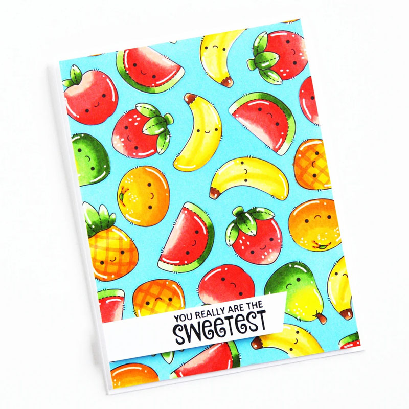 Mixed Fruits Lemon Vegetable Corn Cutting Dies With Clear Stamps Plants ...