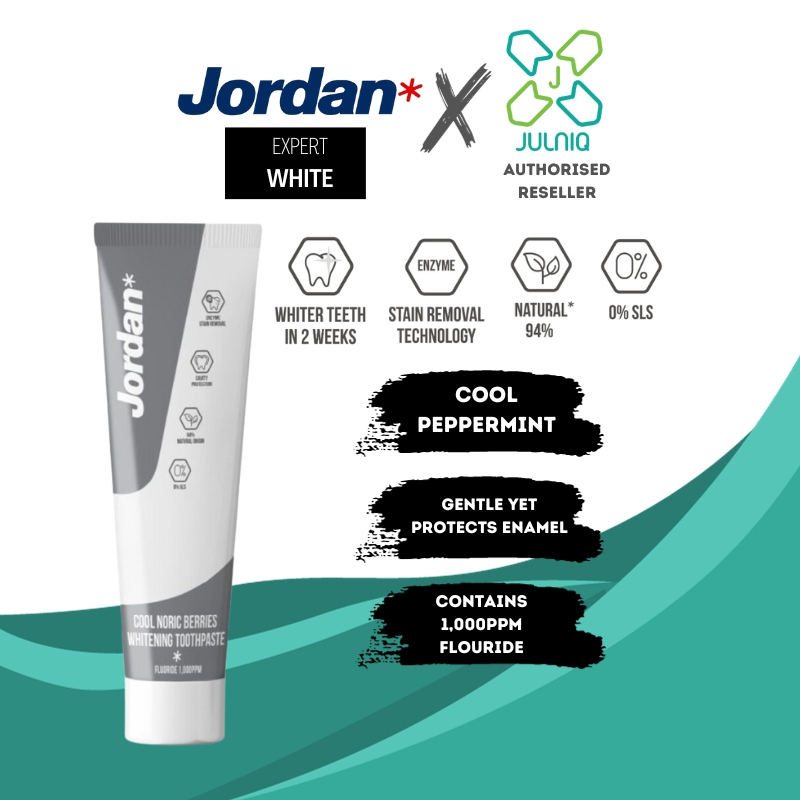 JORDAN EXPERT WHITE Adult Toothpaste 100g | Lazada