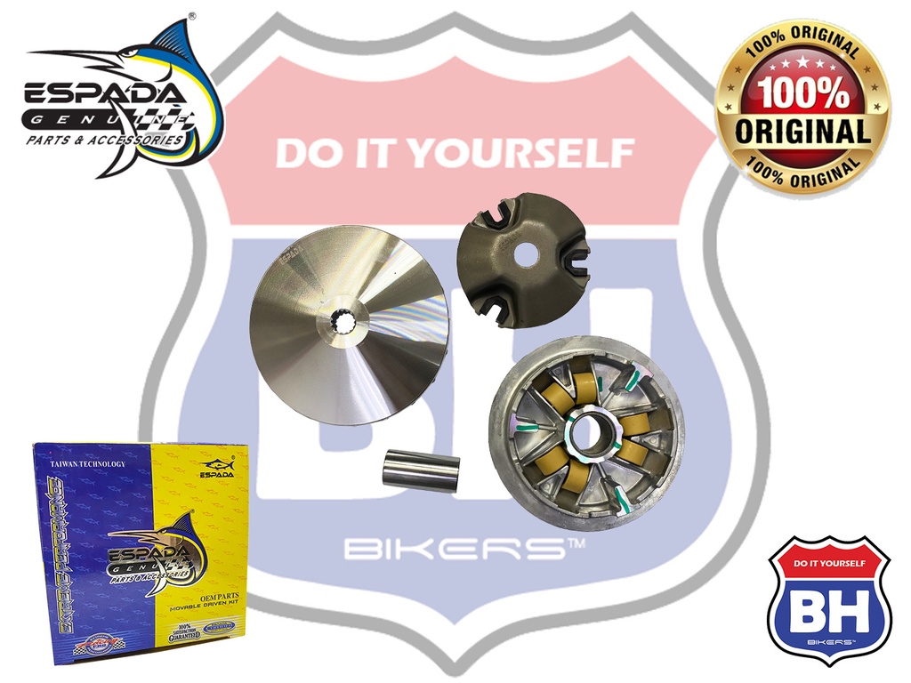 YAMAHA NVX 155 NMAX V1 V2 FRONT PULLEY HOUSING DEPAN SET & ROLLER ...