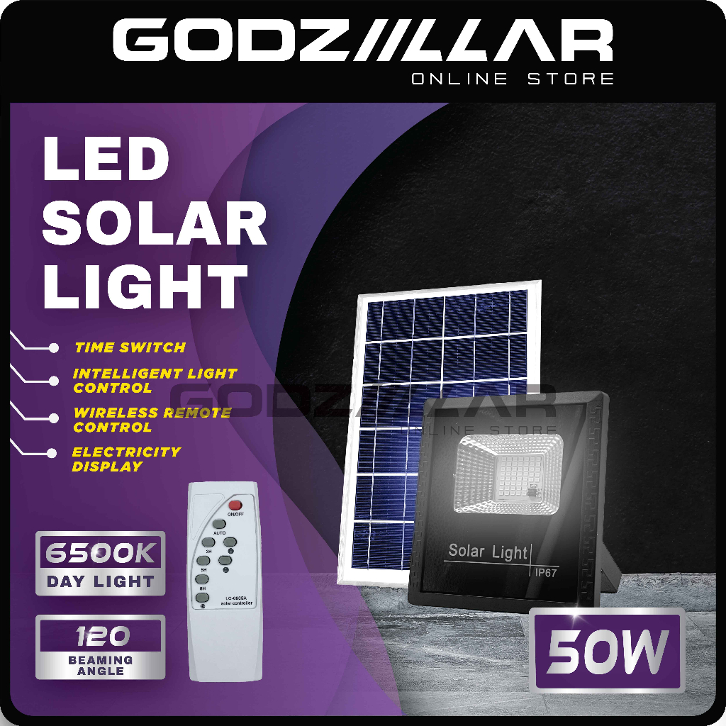 LED Solar Spotlight LED Solar Flood Light IP67 Waterproof 50W 100W 300W ...