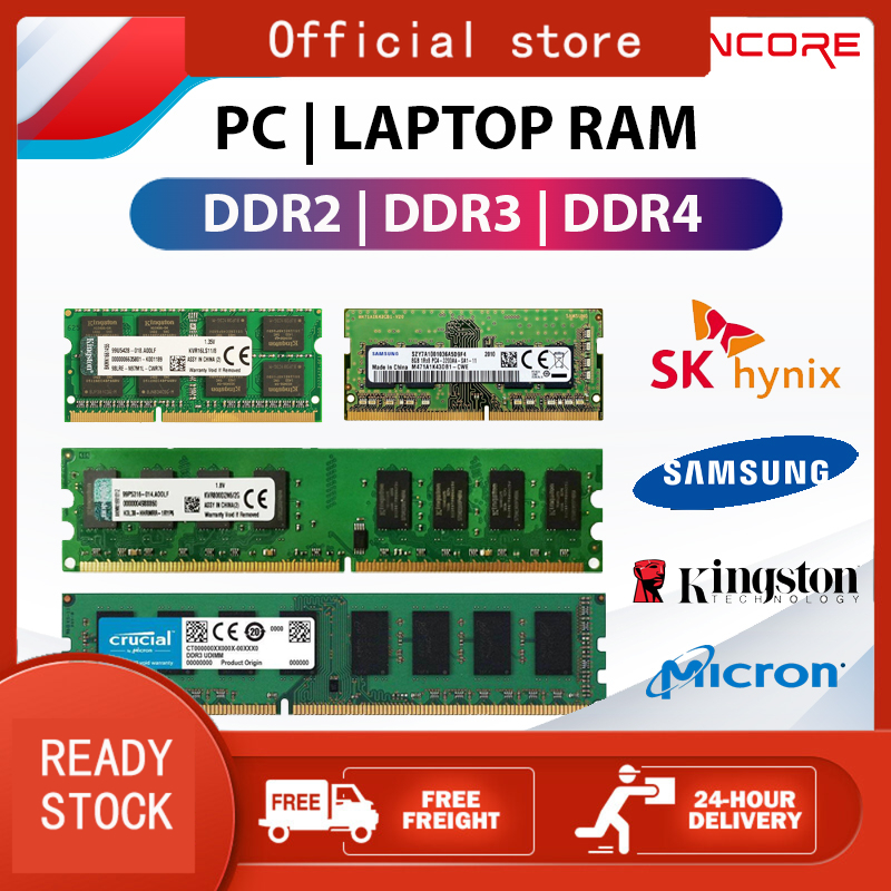 Mix Brand RAM - 2GB/4GB/8GB DDR2 DDR3 DDR4 PC Desktop Laptop Notebook Memory 667 800 1066 1333 ...