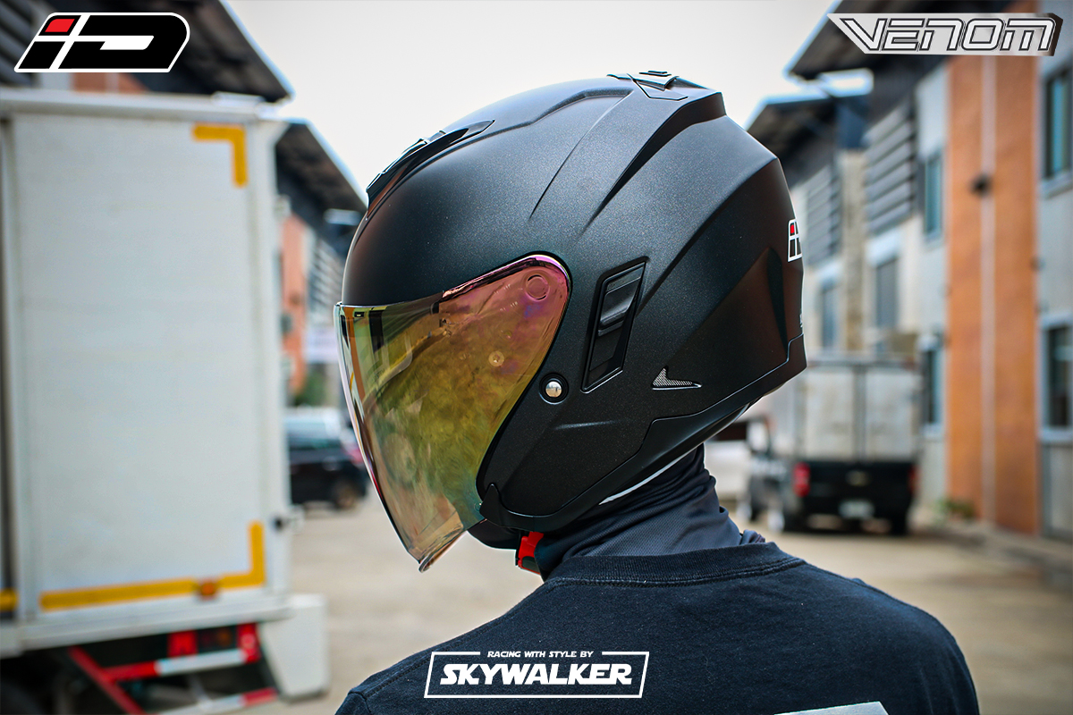 หมวกกันน็อค ID VENOM LIMITED 2022 แว่น2ชั้น ลาย V5 สีพิเศษ - Skywalker ...