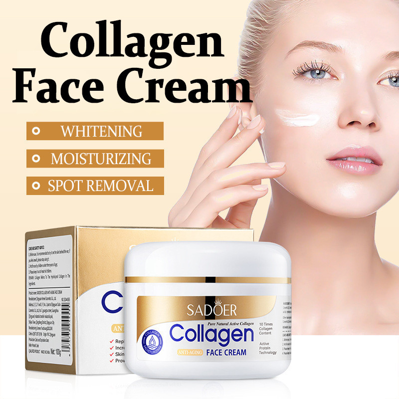 Collagen Melasma Cream Collagen Face Cream Whitening Moisturizing Anti ...