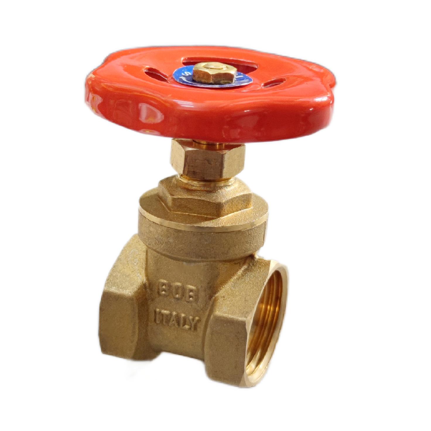 Heavy Duty Italy Brass Gate Valve Stop Cock Pn10 1/2 INCH (15mm), 3/4 ...