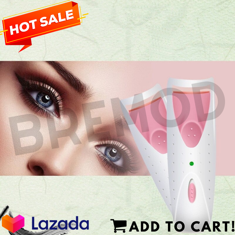 [BREMOD] Electric Heated Eyelash Curler Long Lasting Eye Lashes Perm ...