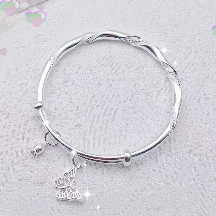 certifications】White Copper Rice Ear Winding Female Bell Butterfly ...